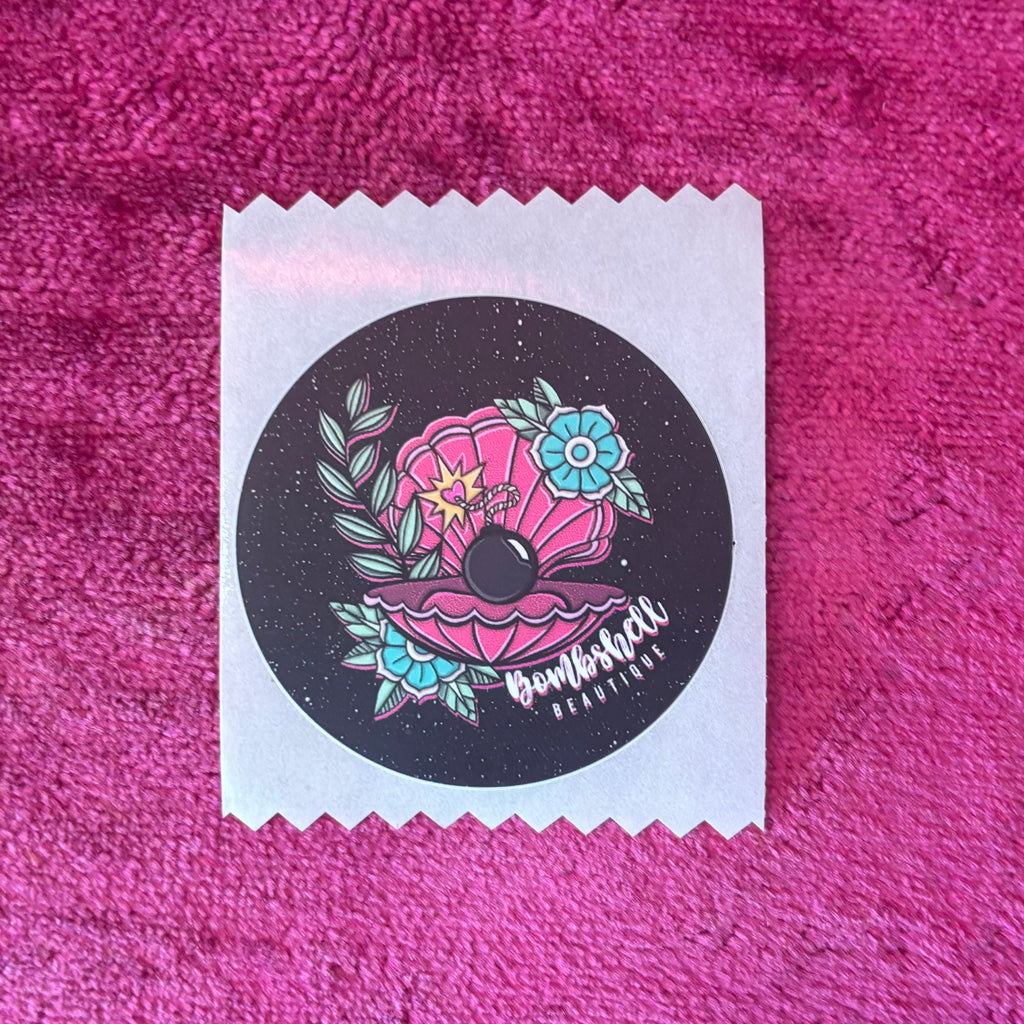 Bombshell sticker - 2” – Bombshell Beautique Salon + Spa